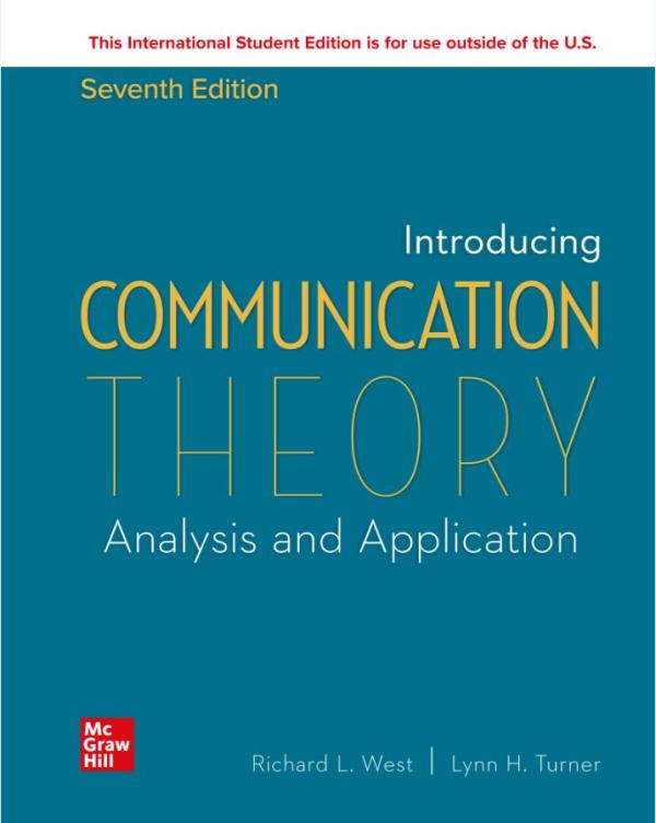 Ingebook Europa - INTRODUCING COMMUNICATION THEORY 7ED - Analysis and ...